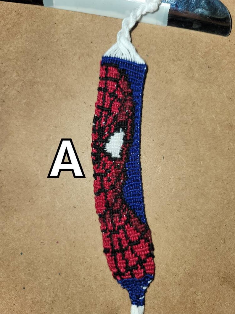 Spiderman Inspired Bracelet - Etsy