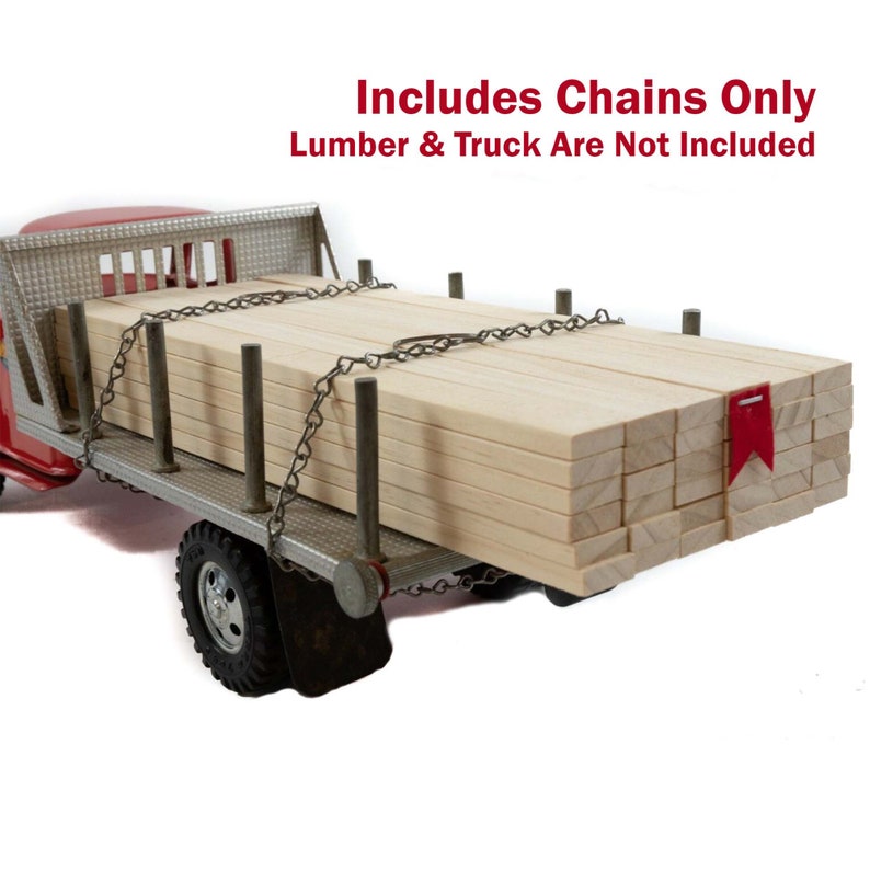 Tonka Lumber Truck Authentic Reproduction Chains With Binding Hooks - Etsy