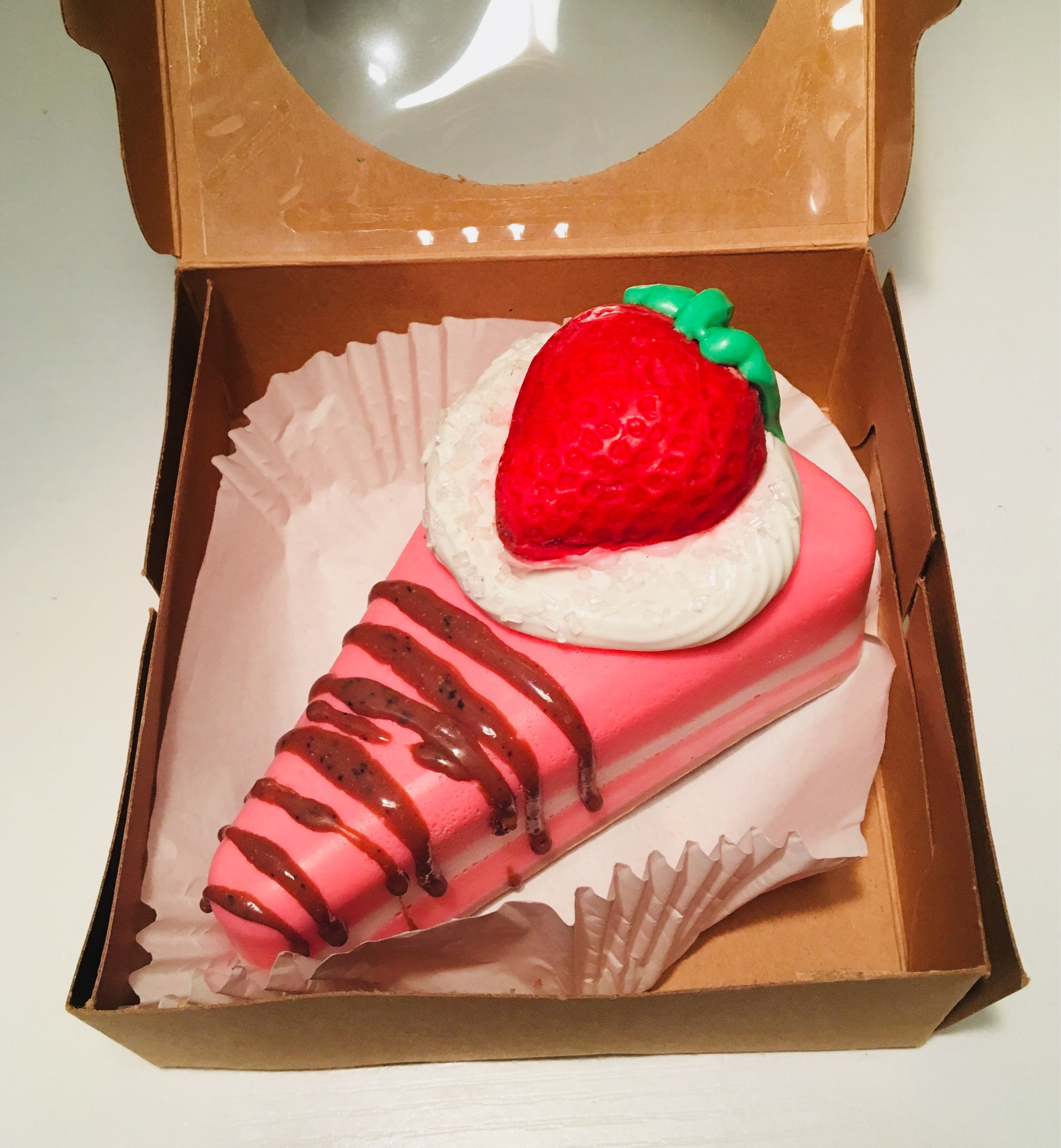Strawberry Cake Slice Soap Strawberry Soap Dessert Soap - Etsy