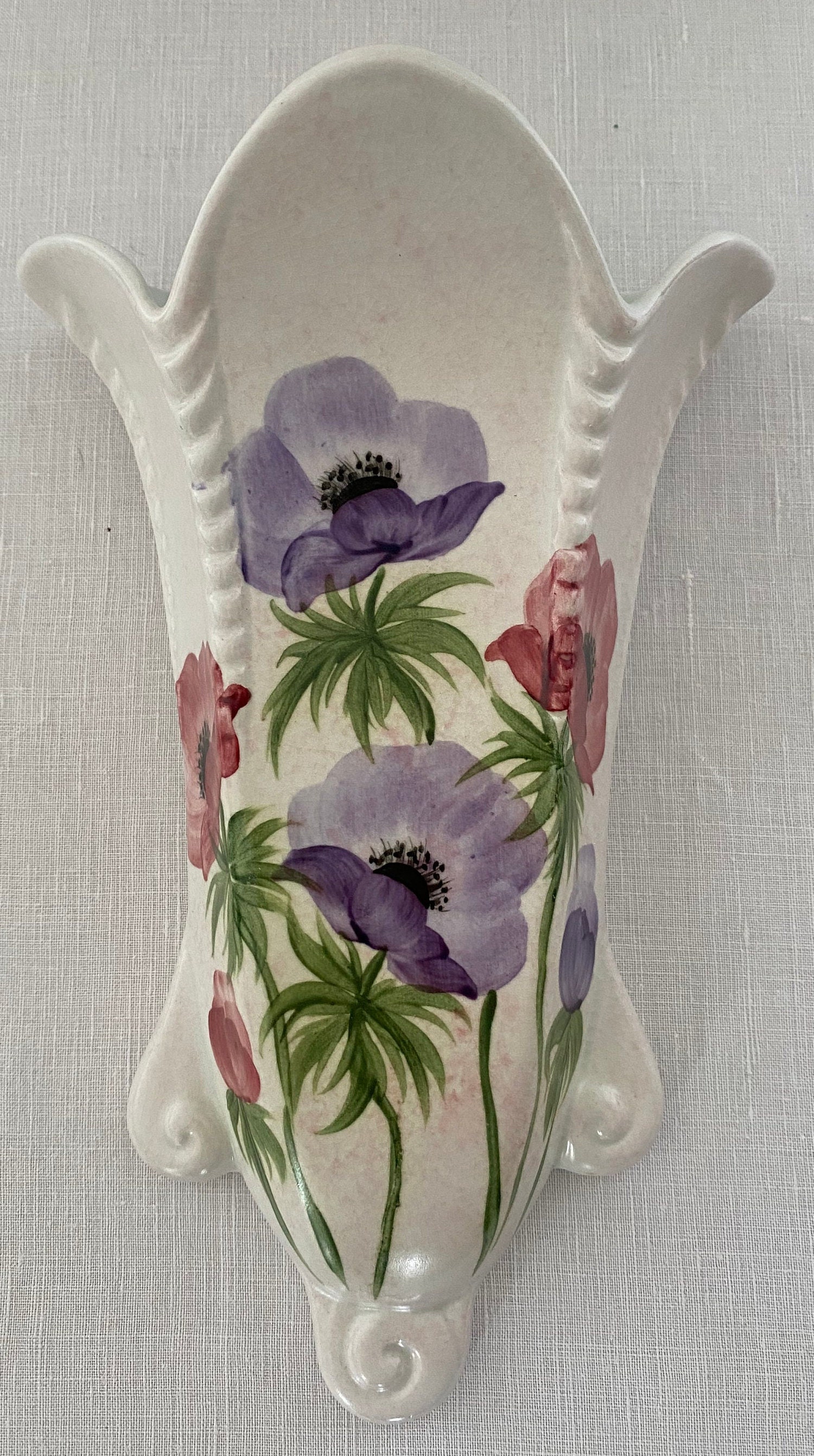 Charming Art Deco Radford Pottery Ceramic Wall Pocket Planter - Etsy