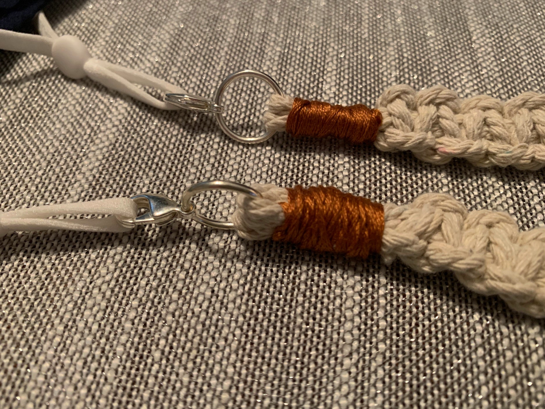 Macrame Face Mask Strap | Face Mask Lanyard | Boho Inspired | Unique ...