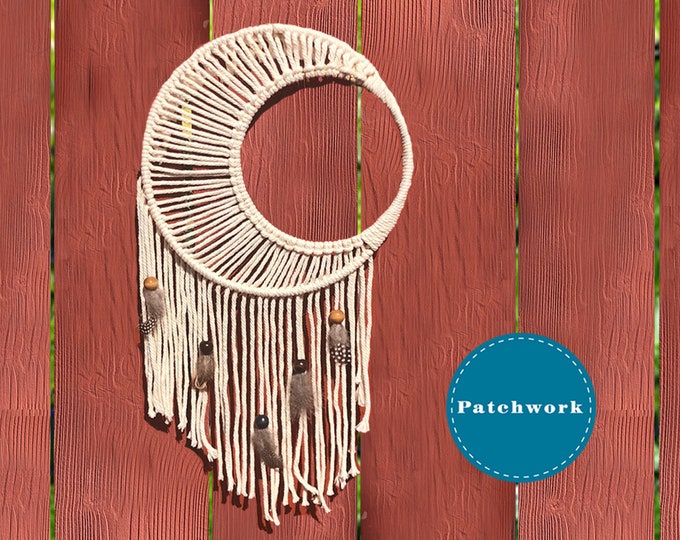 Macrame Moon and Crystal DIY KIT. Beginner Tutorial and Materials. - Etsy Canada