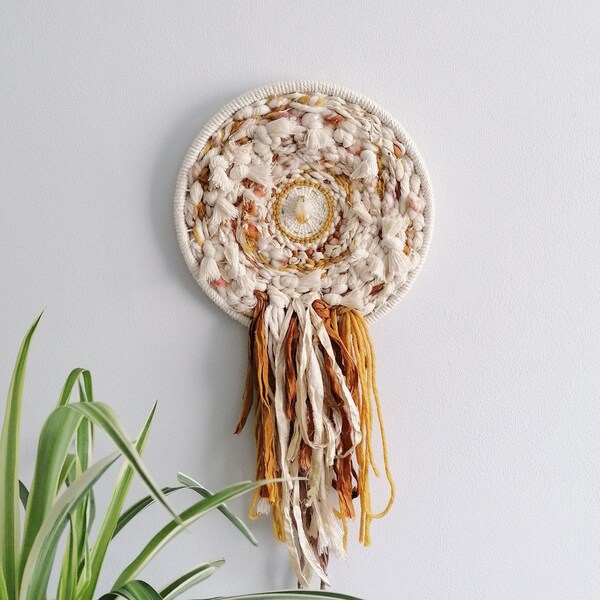 Woven Hoop Wall Art - Etsy