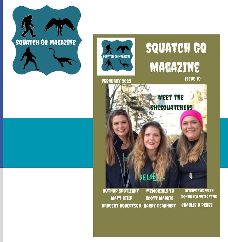 Squatch GQ Magazine Wi Ter 2022 - Etsy