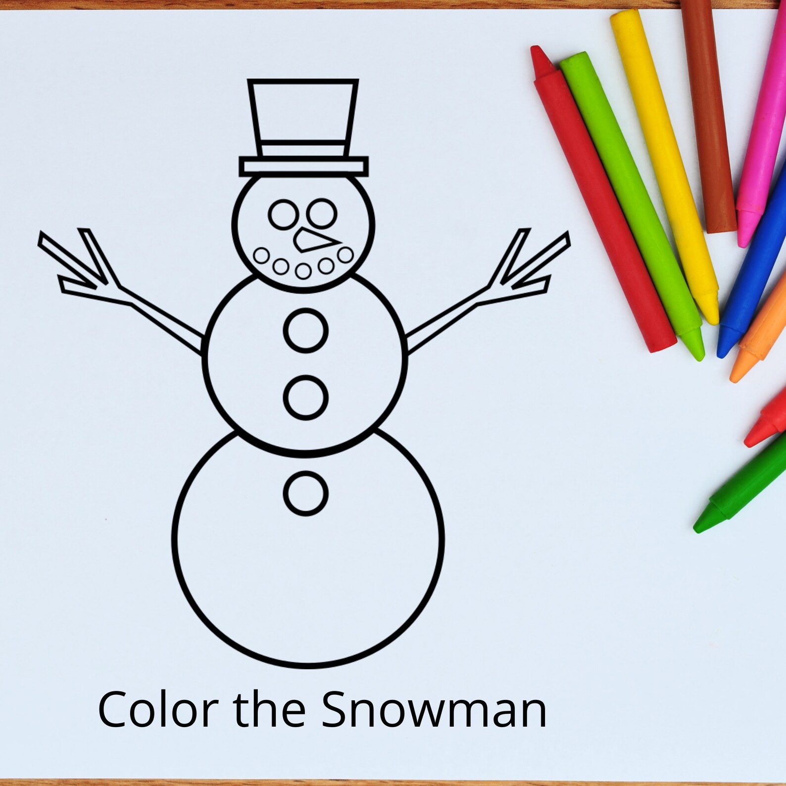 Snowman Printable-png-snowman Coloring Pages-snowman Worksheets ...