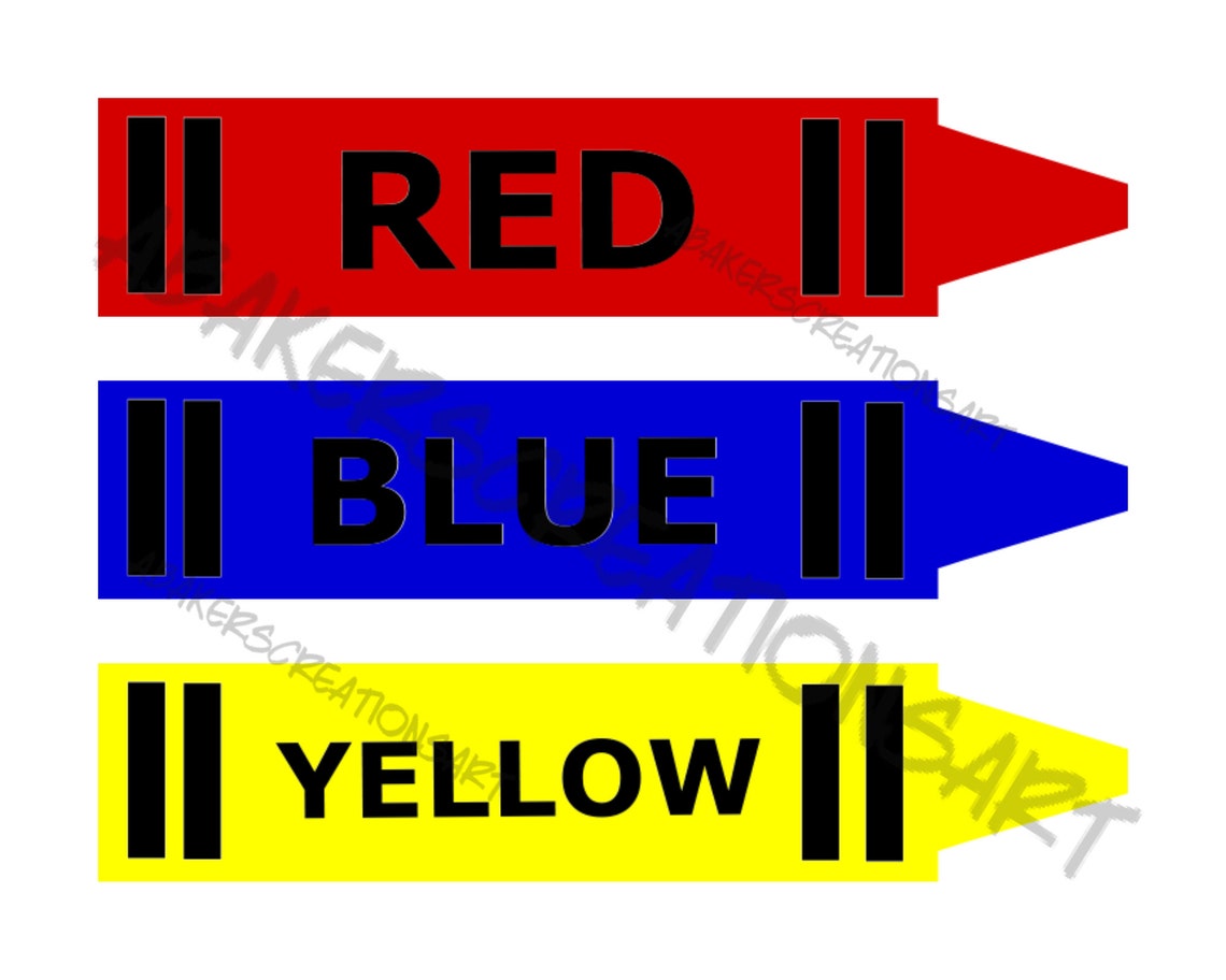 Crayons Svg-colors Png-color Names-school Supplies-colors of the ...
