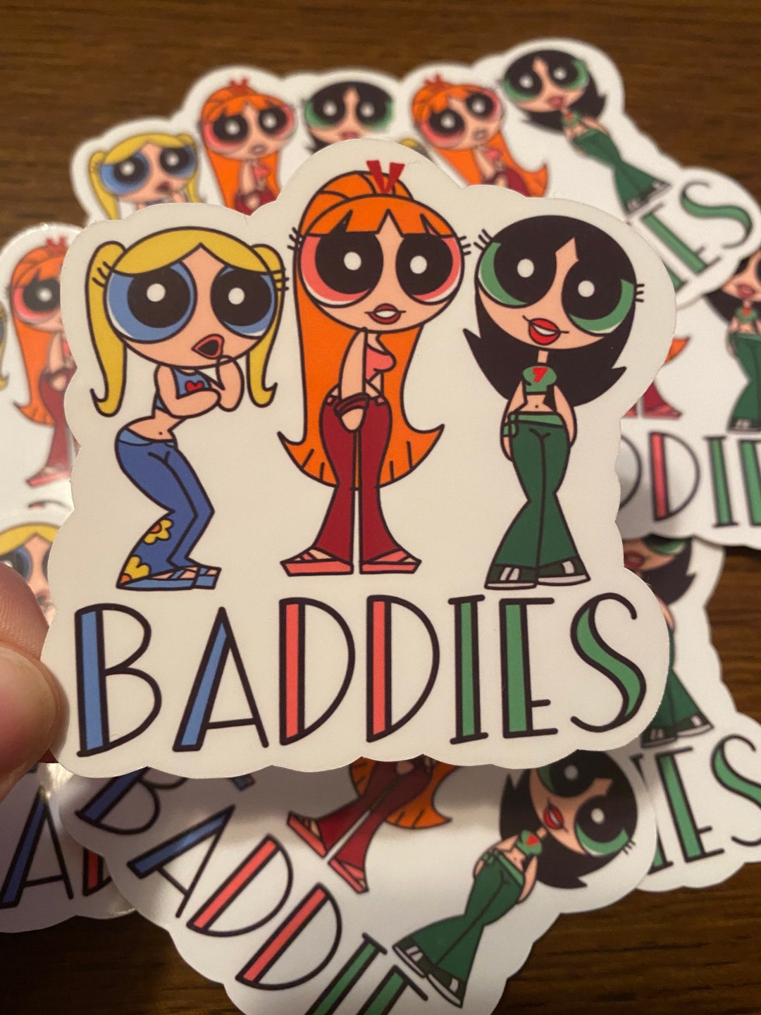 Grown Powerpuff Girls Baddies Sticker - Etsy