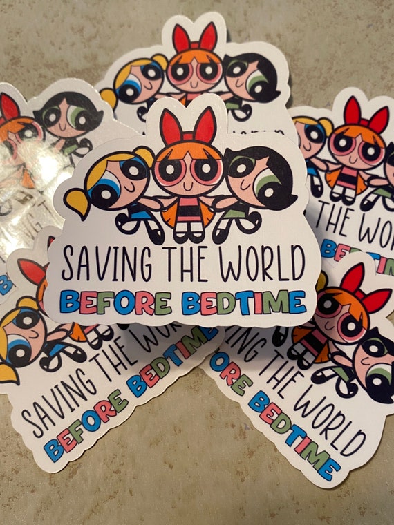 Powerpuff Girls Inspired Sticker - Etsy