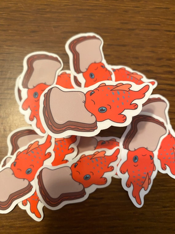 Small Pudge and Sandwich Sticker / Lilo and Stitch Inspired - Etsy