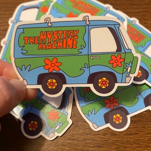 Mystery Machine Inspired Sticker - Etsy
