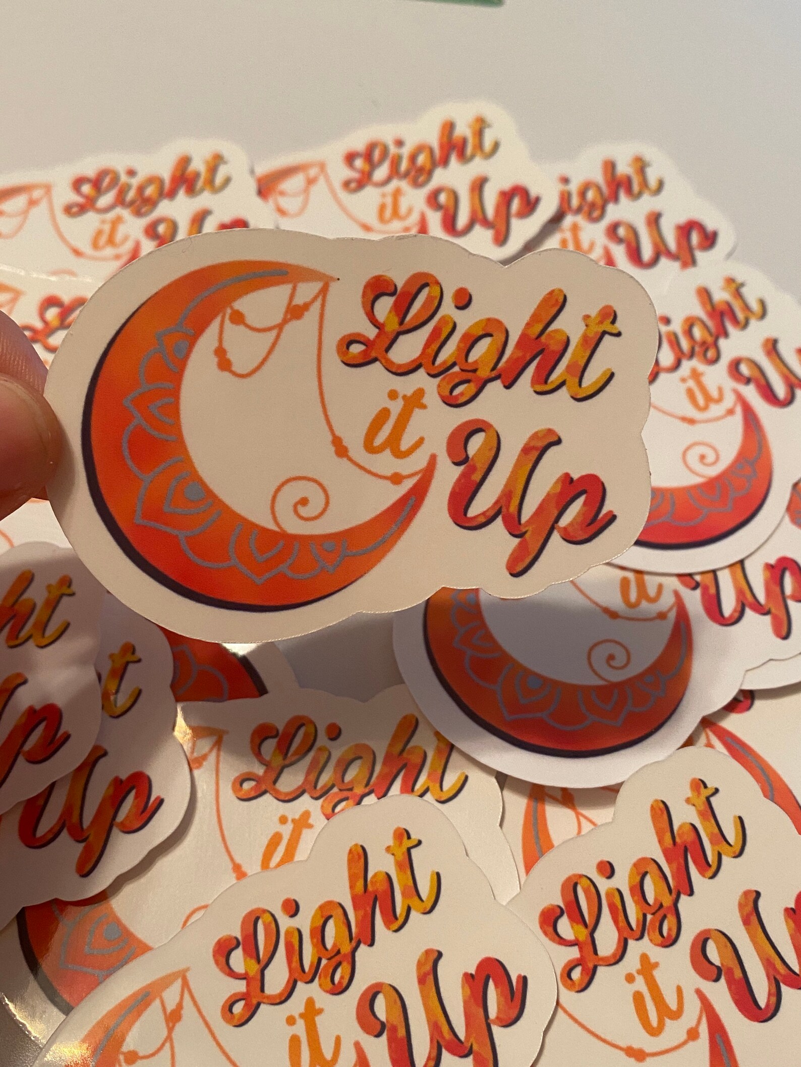 Light It up Sticker / Crescent City Inspired - Etsy