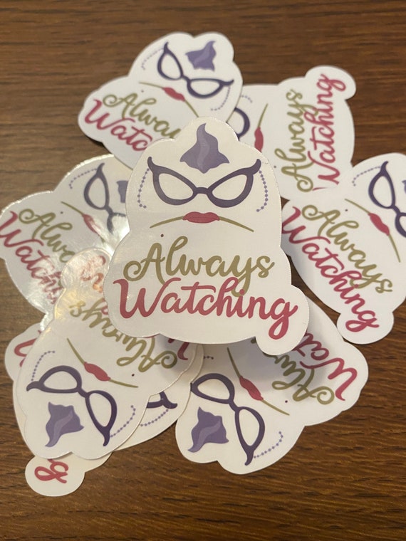 Always Watching Monsters Inc Inspired Sticker | Etsy