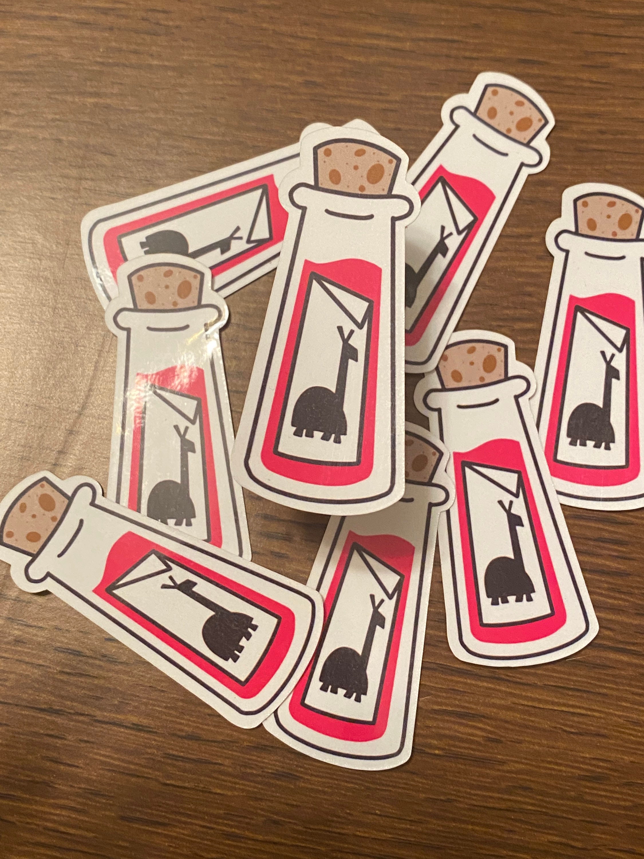 Extract of Llama Potion Sticker - Etsy