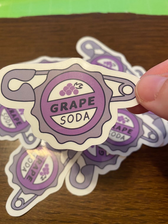 Grape Soda Sticker - Etsy