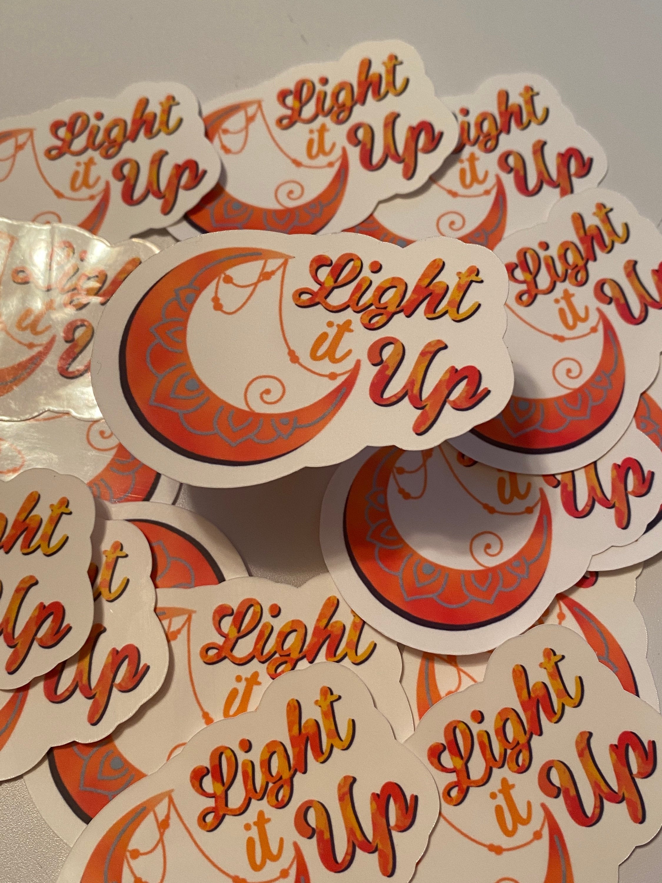 Light It up Sticker / Crescent City Inspired - Etsy