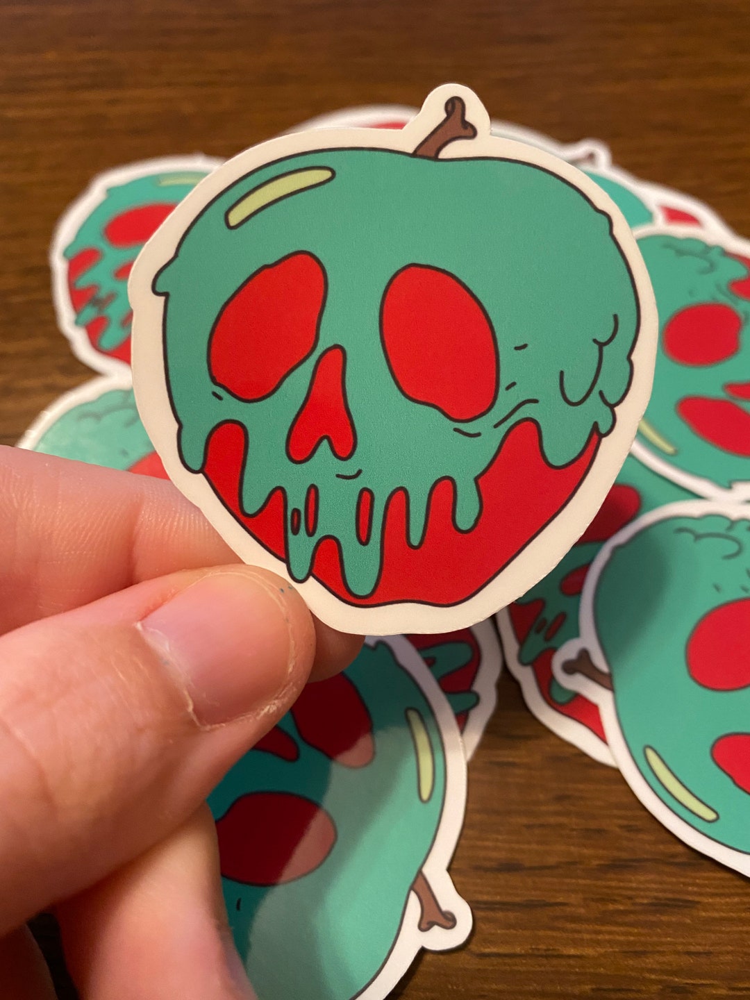 Poison Apple Sticker - Etsy