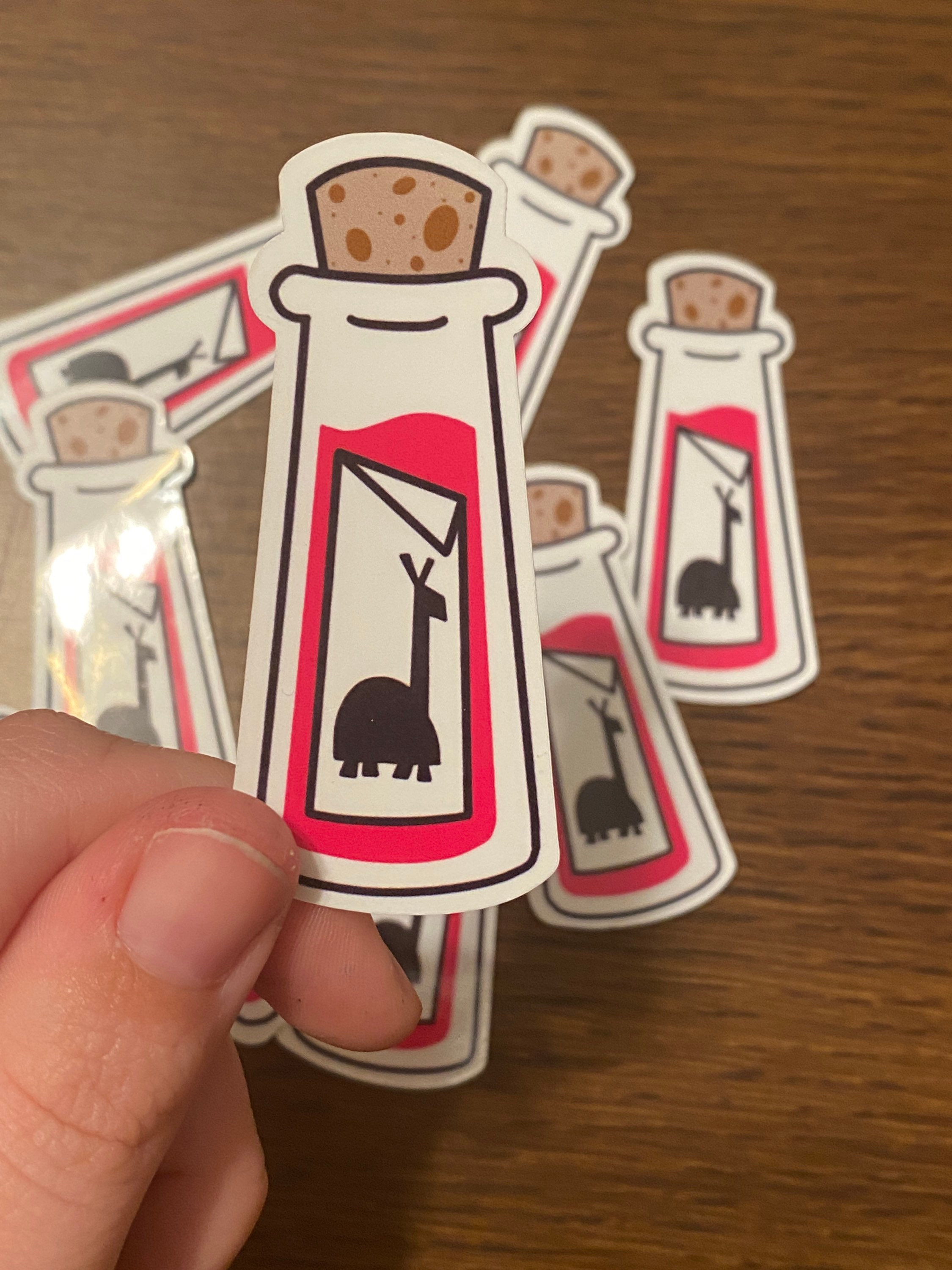 Extract of Llama Potion Sticker - Etsy