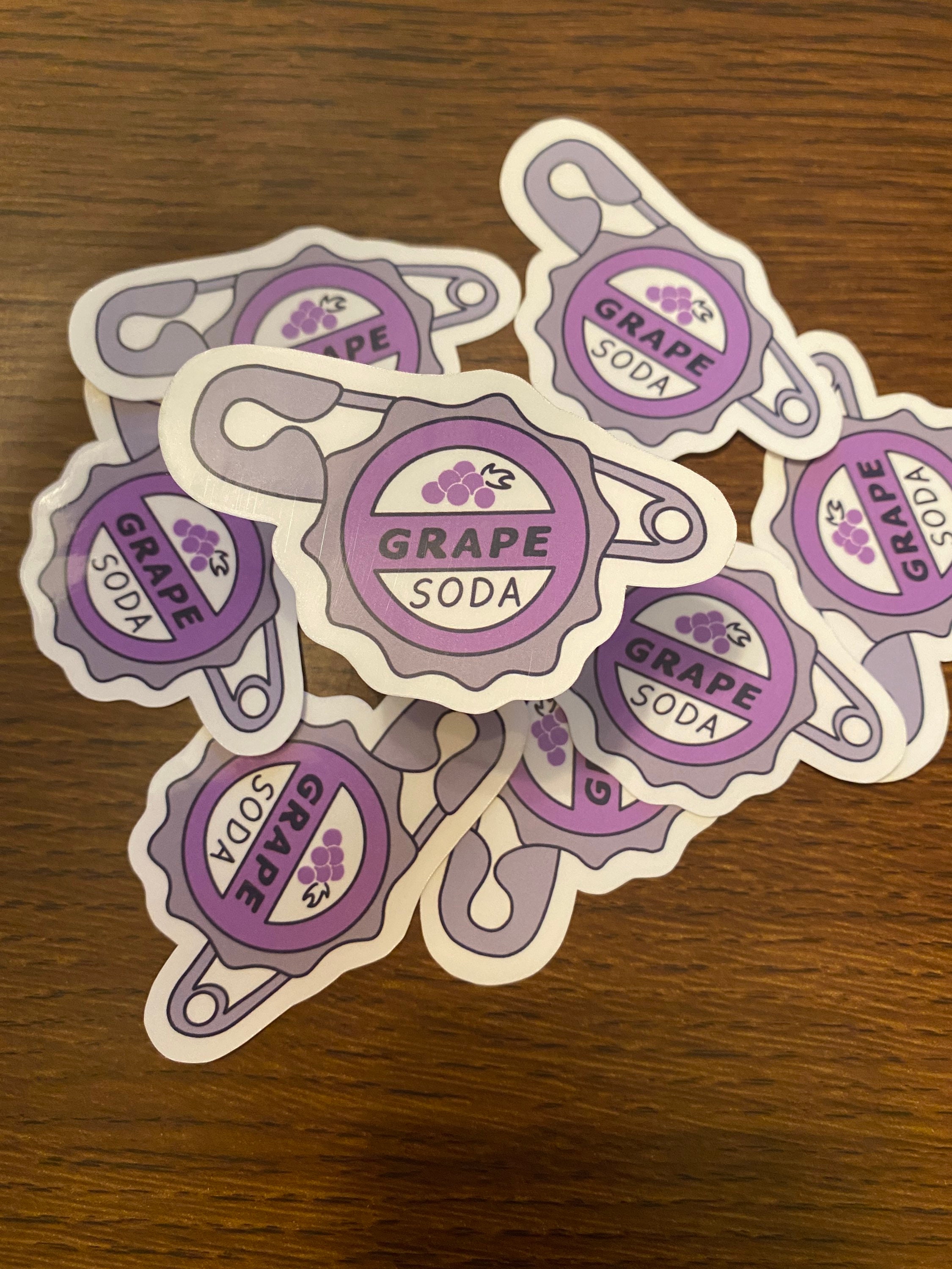 Grape Soda Sticker - Etsy
