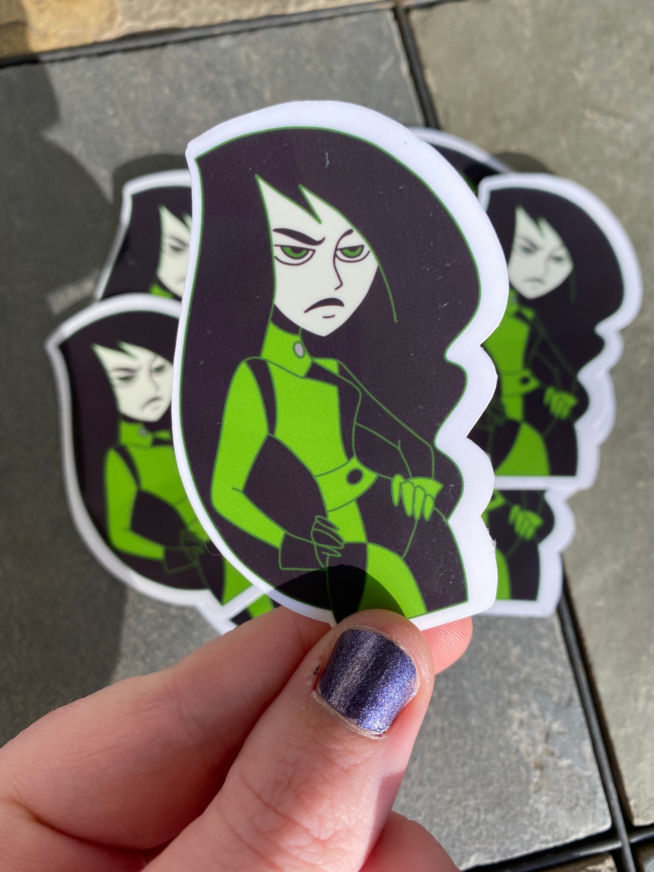 Shego Kim Possible Inspired Sticker - Etsy