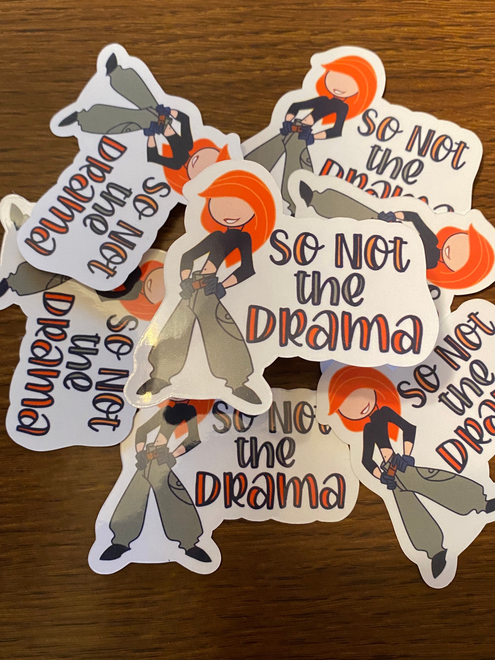 So Not the Drama Sticker / KP Inspired Sticker - Etsy