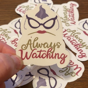 Always Watching Monsters Inc Inspired Sticker - Etsy