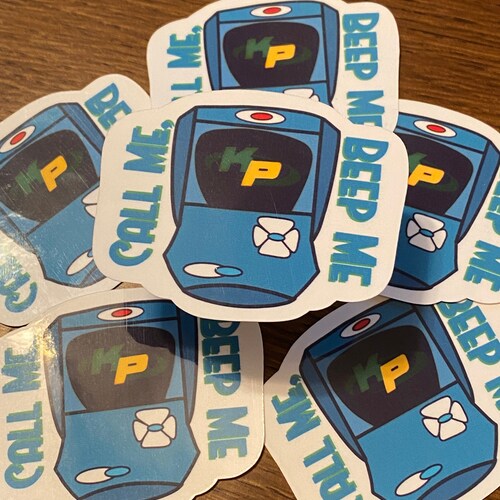 Call Me Sticker - Etsy
