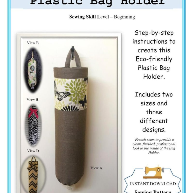 Sewing Pattern Trash Bag - Etsy