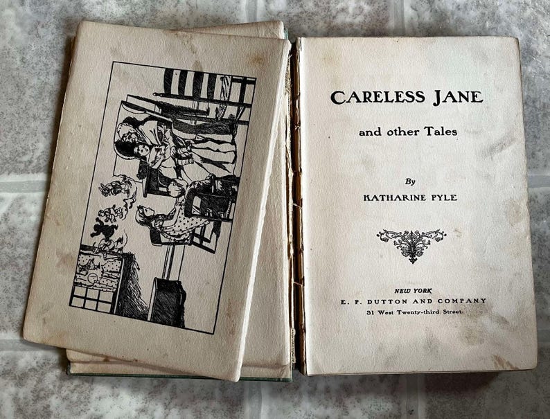 Careless Jane and Other Tales by Katherine Pyle - Etsy
