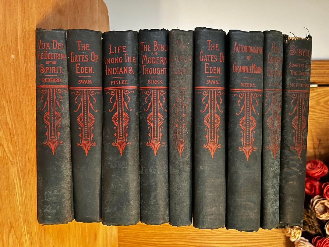 9 Methodist Advocate Library Series Books 1800s - Etsy
