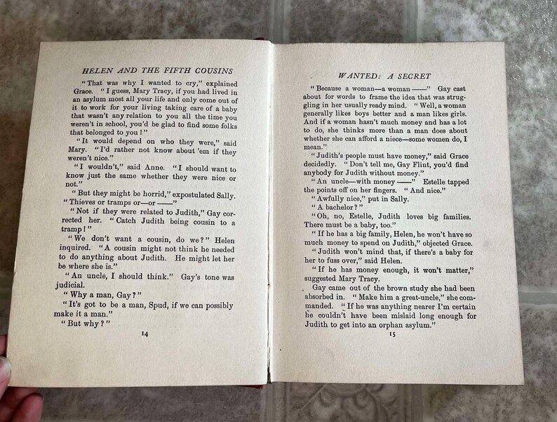 Helen and the Fifth Cousins by Beth Gilchrist 1915 - Etsy