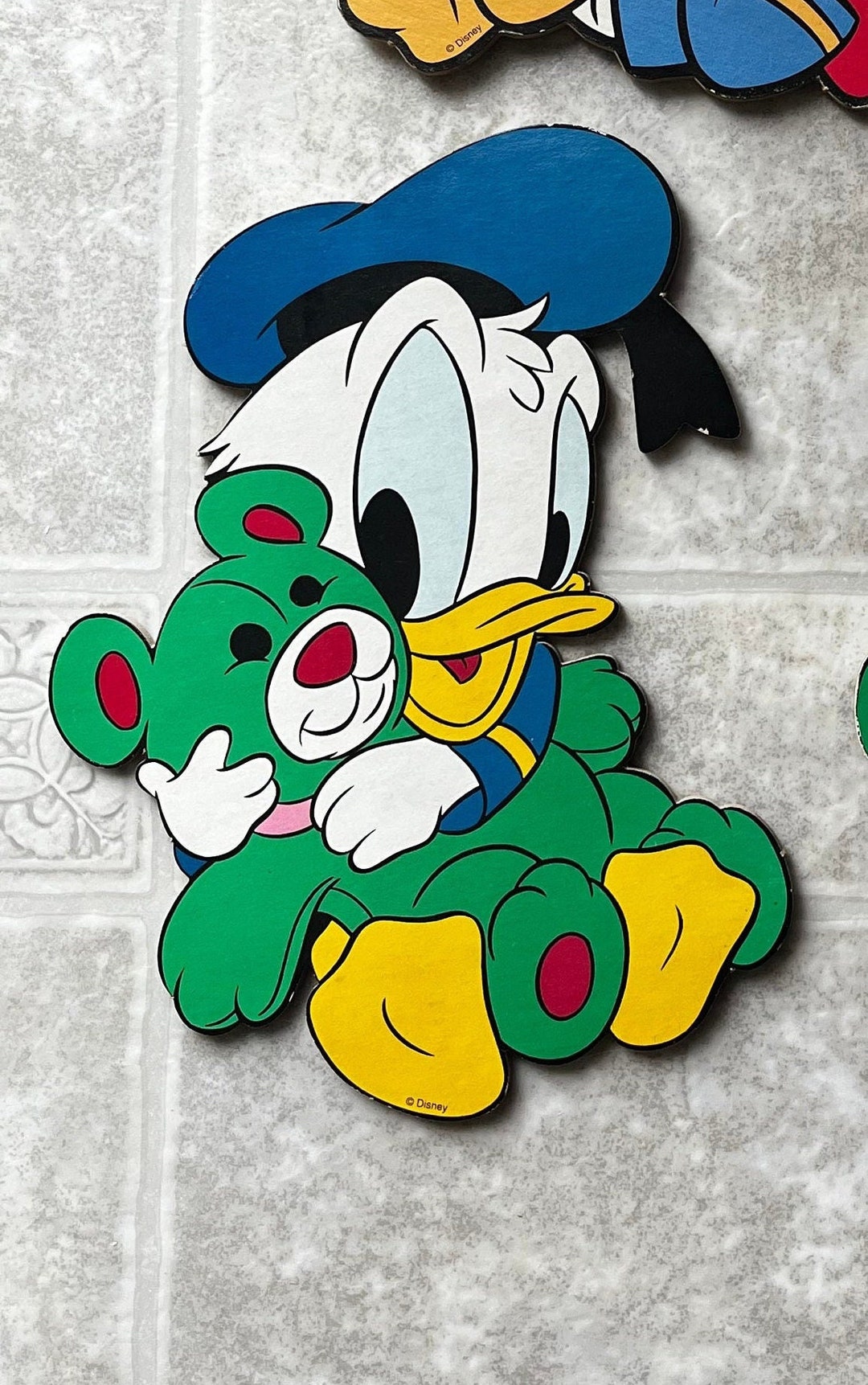 Disney's Donald Duck & Teddy Bear Wall Decor - Etsy