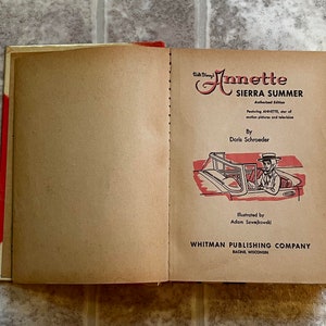 Walt Disney’s Annette Sierra Summer Book - Etsy