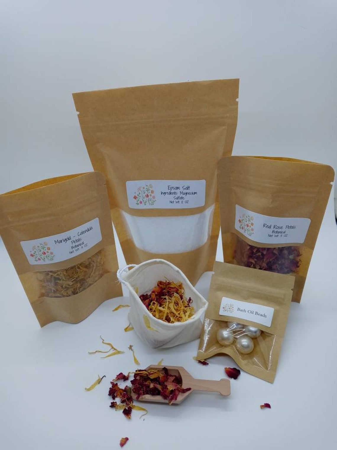 Make Your Own Bath Soak Kit Customized Bath Soak Self Care | Etsy