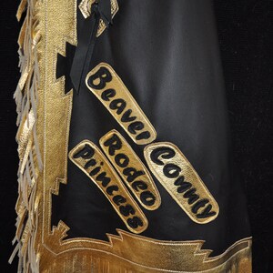 Custom Made Rodeo Royalty Chaps/ New/ Custom Leather/ Rodeo Chaps/r Bar ...