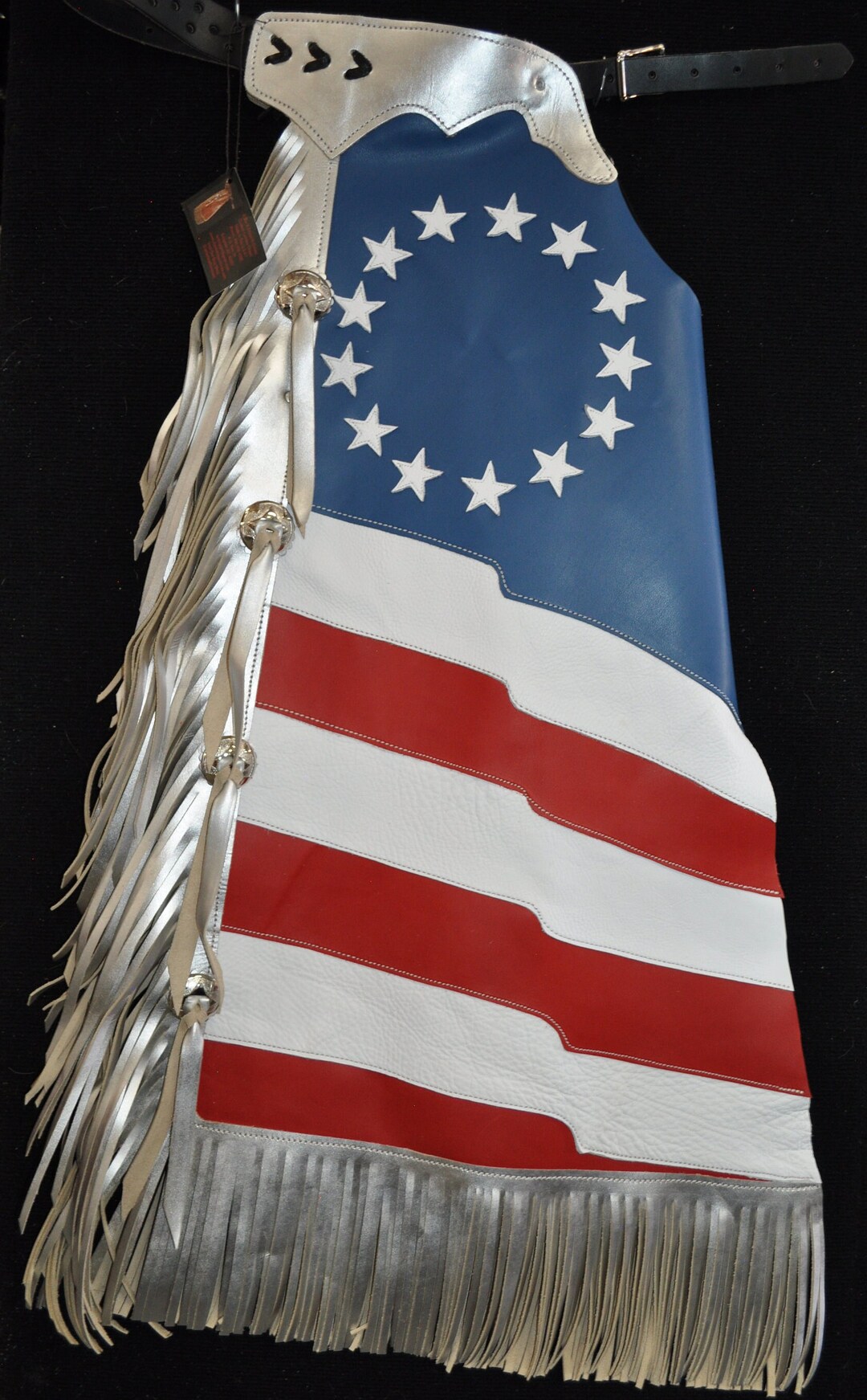 In Stock Now! Custom Made Betsy Ross Chaps/ Patriotic Rodeo Chaps/r Bar ...