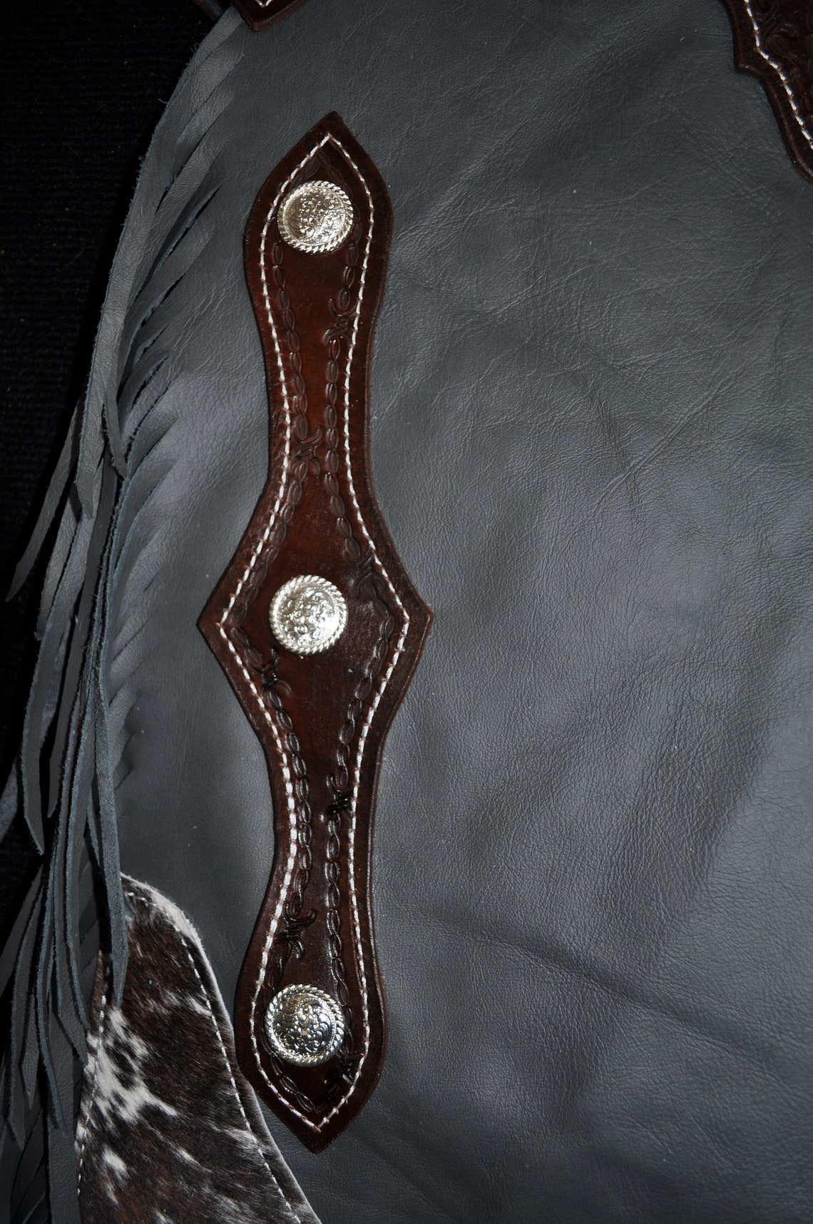 Custom Made Leather Chinks/new Chaps/r Bar K - Etsy