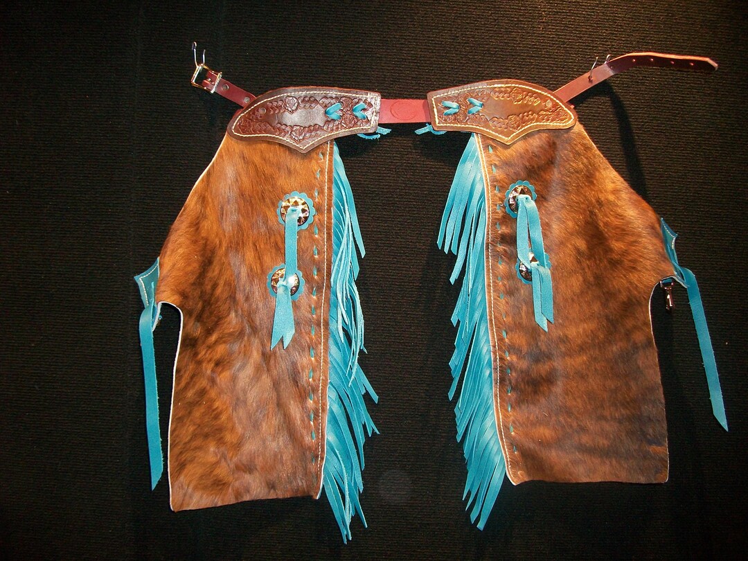 Custom Made Hair on Hide Kids/ Toddler/ Youth Chinks/new - Etsy