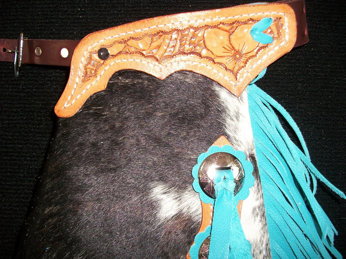 Custom Made Hair on Hide Kids/ Toddler/ Youth Rodeo Chaps/new Leather ...