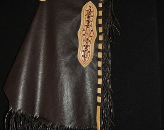 Custom Made Batwing Leather Chaps/new/r Bar K - Etsy