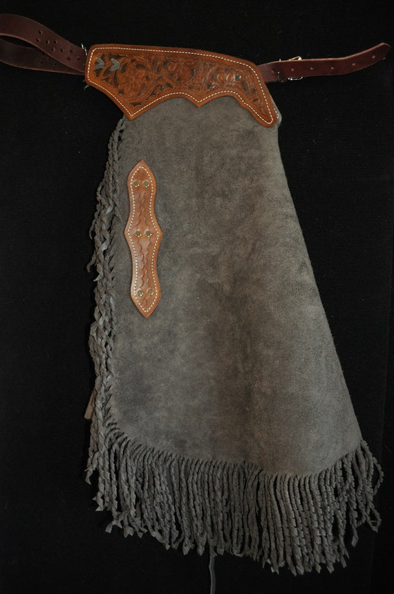 Custom Made Leather Chinks/New Chaps/Rough Out/R Bar K | Etsy