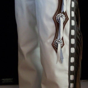 Custom Made Leather Shotgun Chaps/ New/r Bar K - Etsy