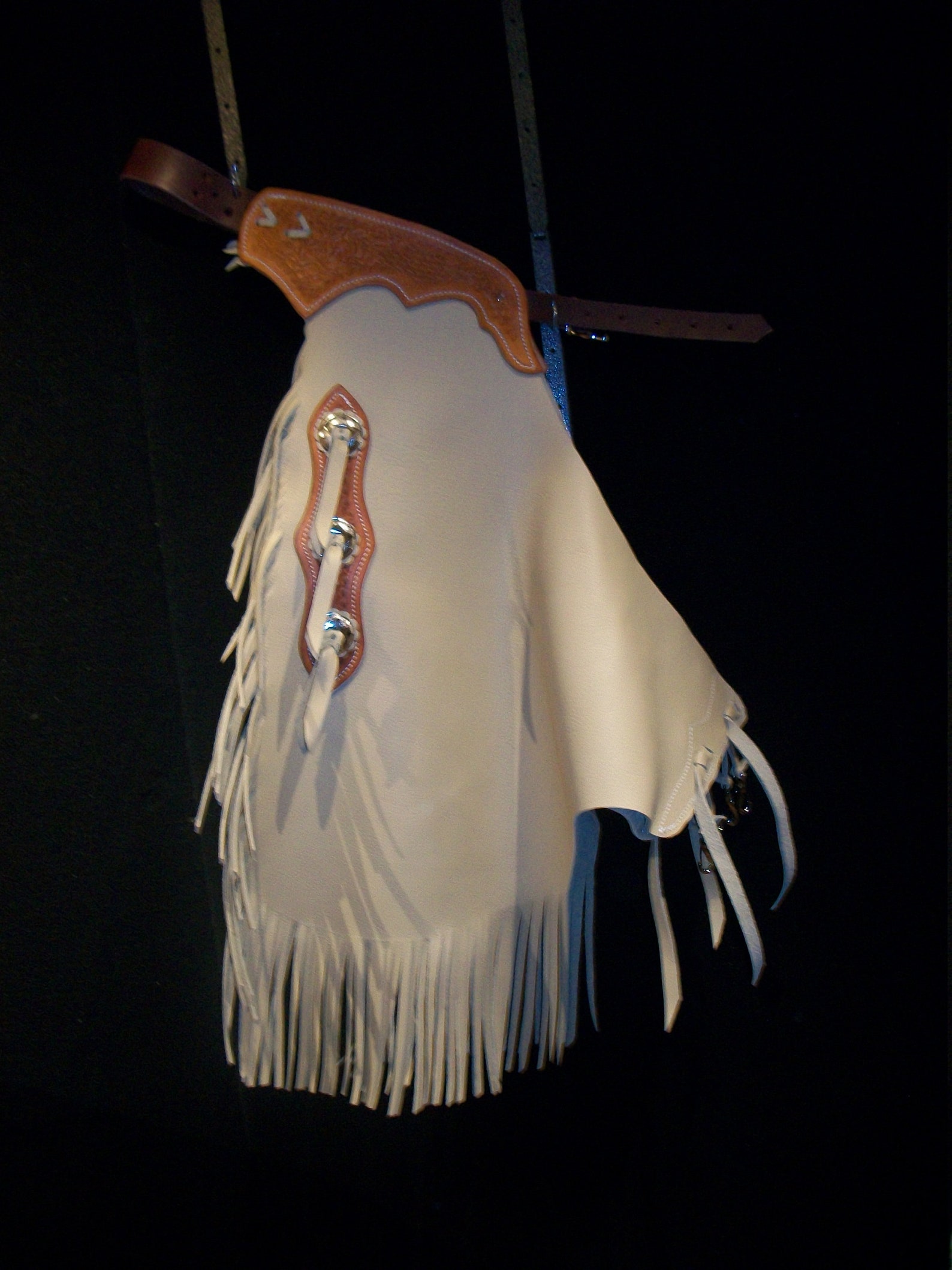 Custom Made Leather Chinks/new Chaps/ Floral Carved/r Bar K - Etsy