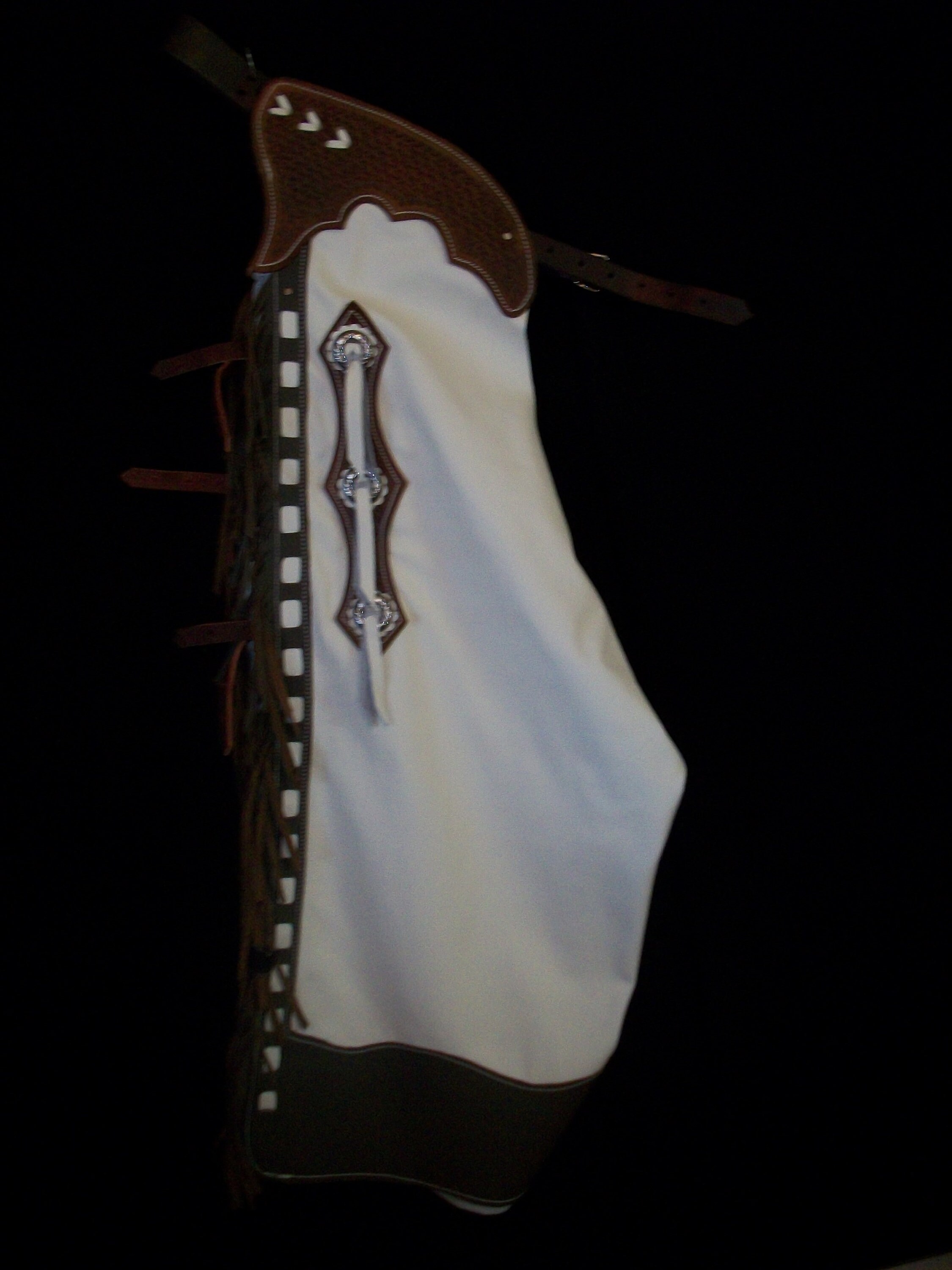 Custom Made Leather Shotgun Chaps/ New/r Bar K | Etsy