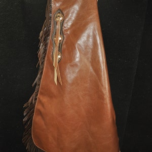 Custom Made Batwing Leather Chaps/new/r Bar K | Etsy