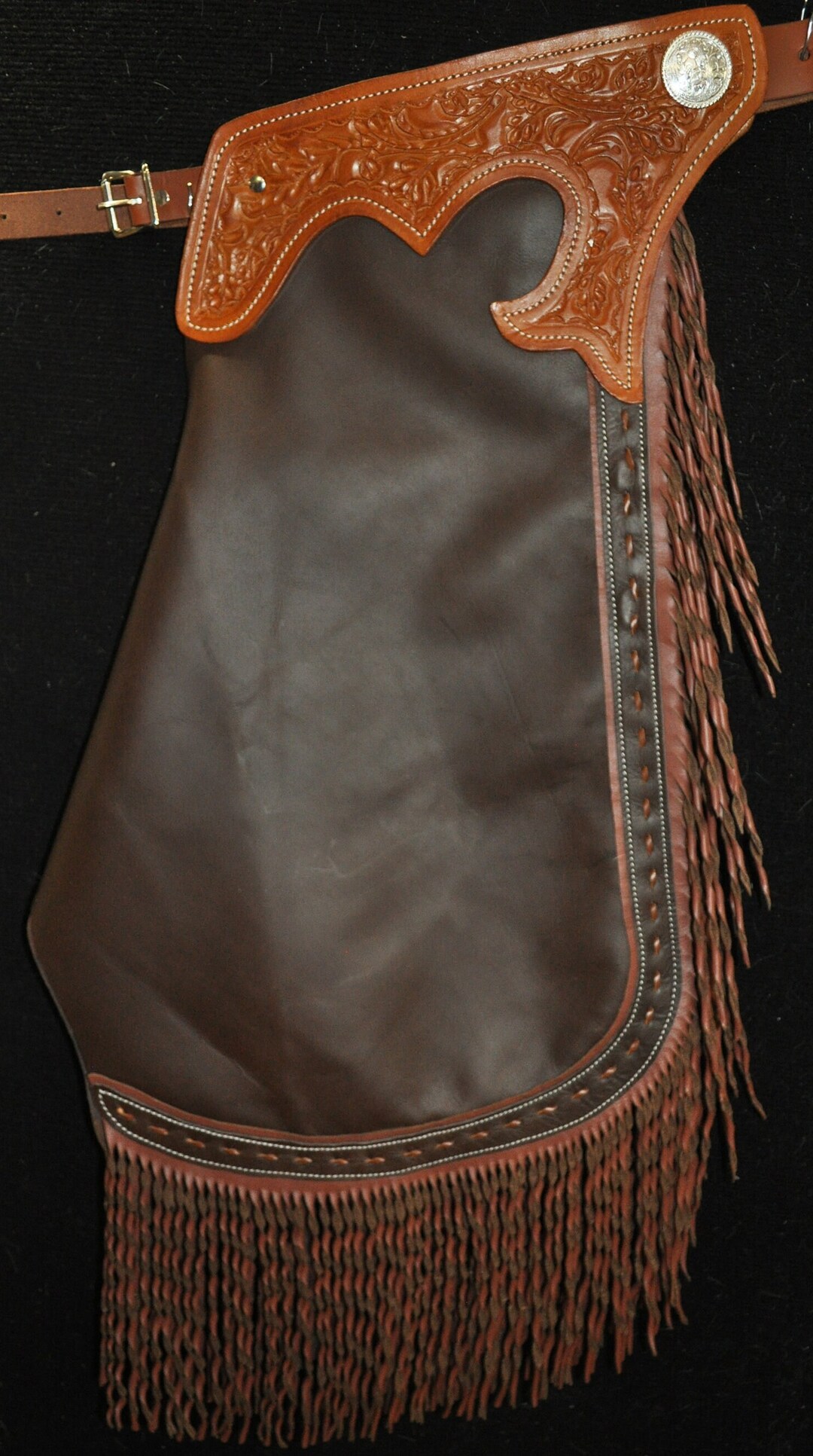 Custom Made Leather Chinks/new Chaps/r Bar K - Etsy