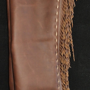 Custom Made Leather Shotgun Chaps/ New/r Bar K - Etsy