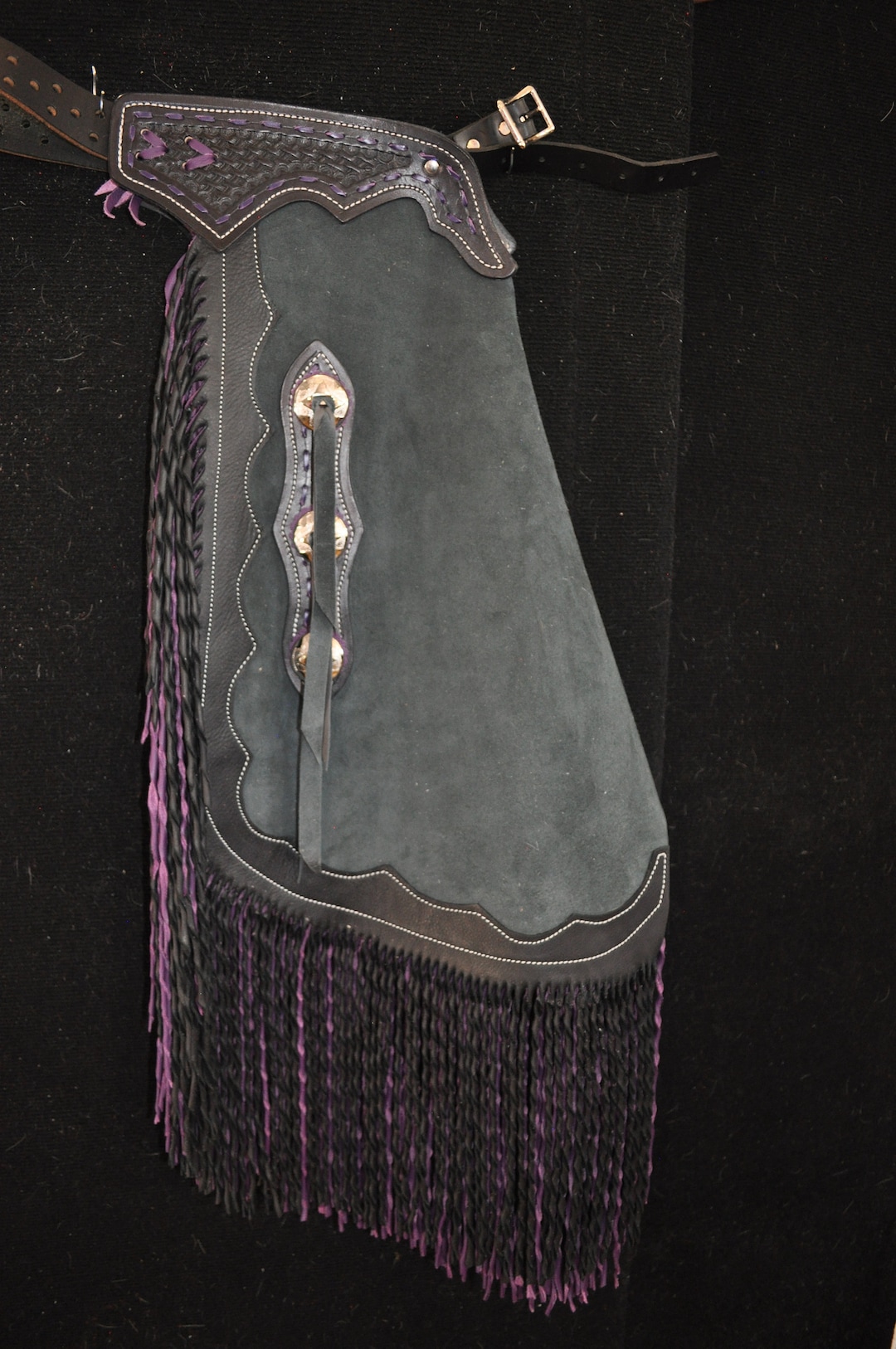 Custom Made Leather Chinks/new Chaps/ Rough Out/r Bar K - Etsy