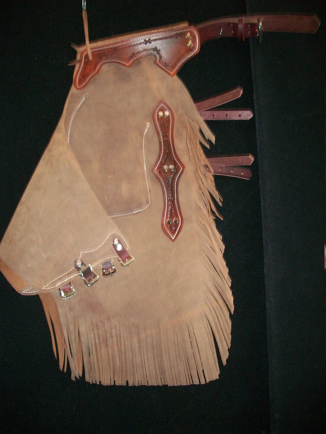 Custom Made Leather Chinks/new Chaps/r Bar K - Etsy