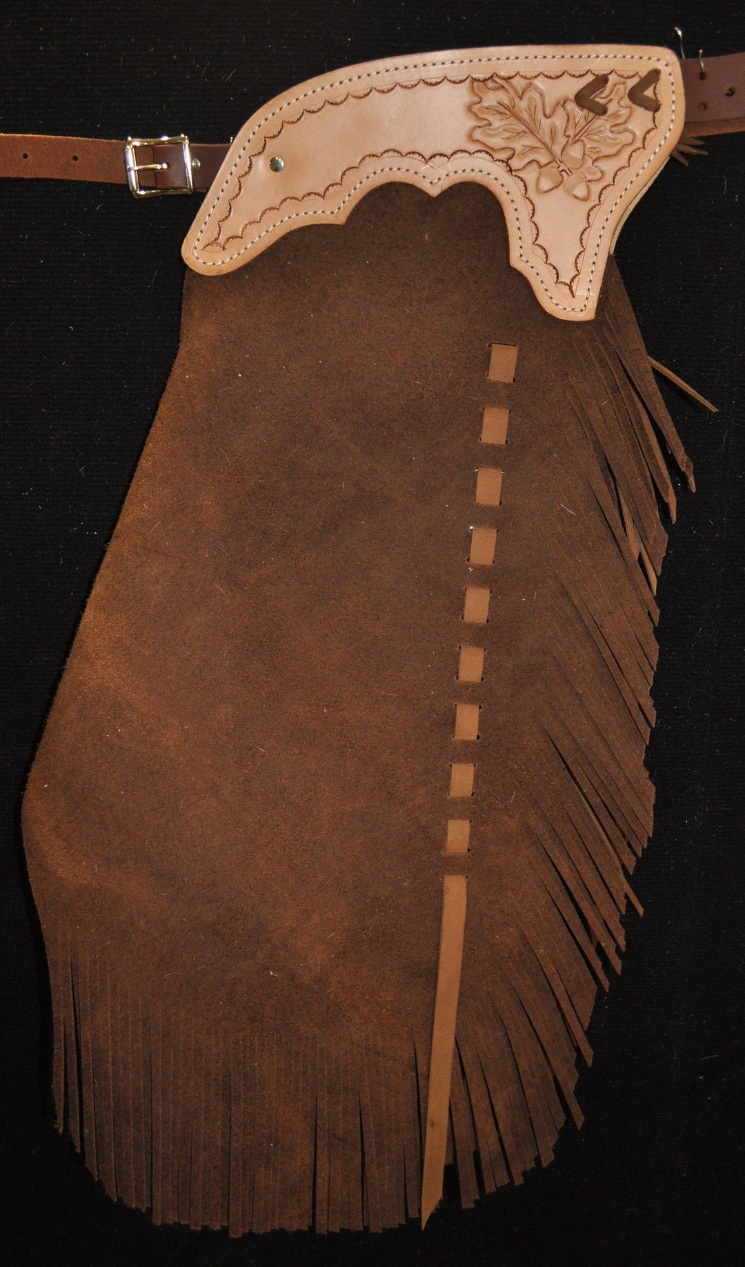 Custom Made Leather Chinks/new Chaps/rough Out/r Bar K - Etsy
