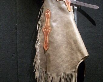 Custom Made Batwing Leather Chaps/new/r Bar K - Etsy